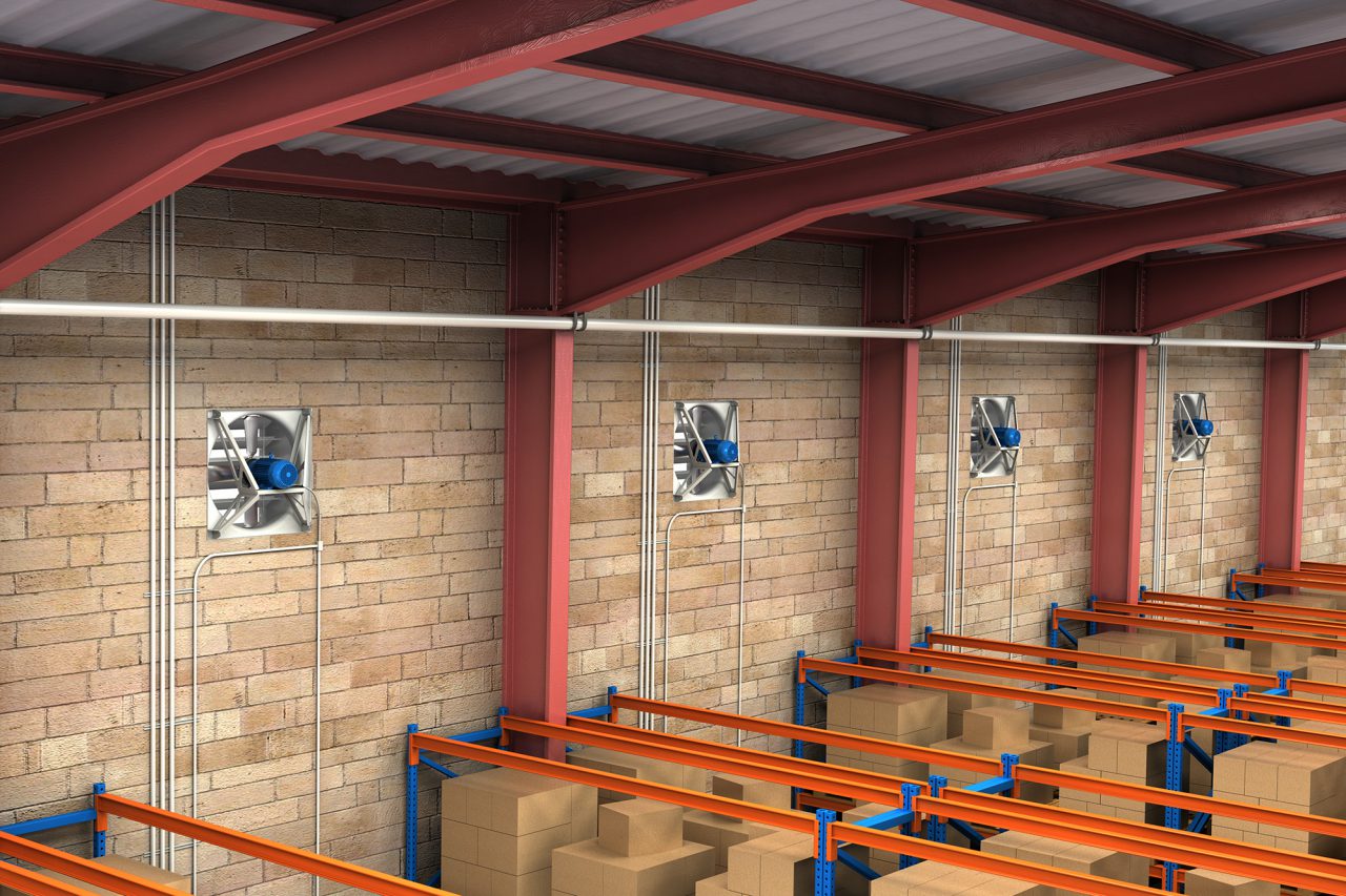 Wall Mounted Fans - Aerovent